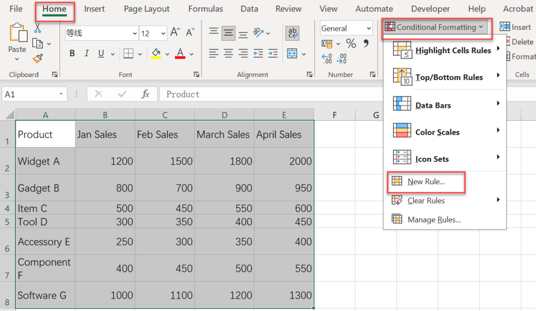3 easy ways to Alternate row colors in Excel - howtouselinux