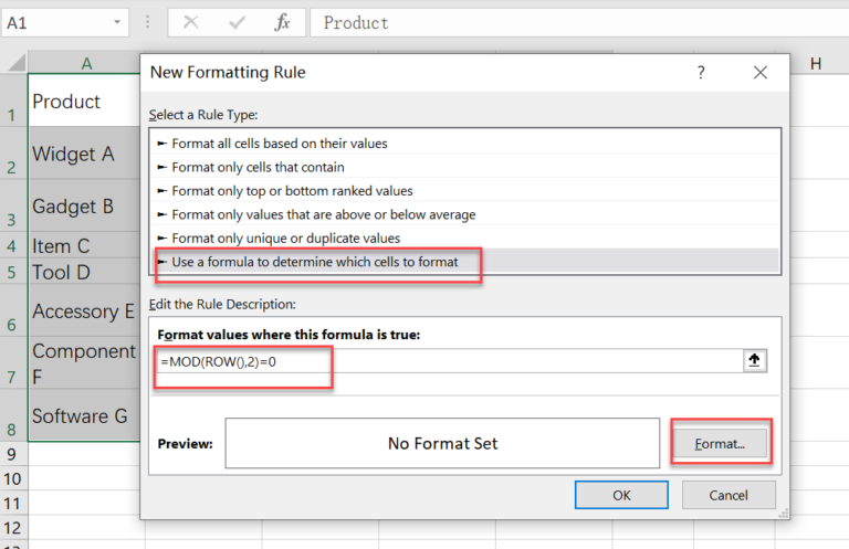 3 easy ways to Alternate row colors in Excel - howtouselinux