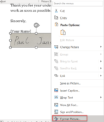 Converting Handwritten Signatures to Transparent Electronic Signatures ...