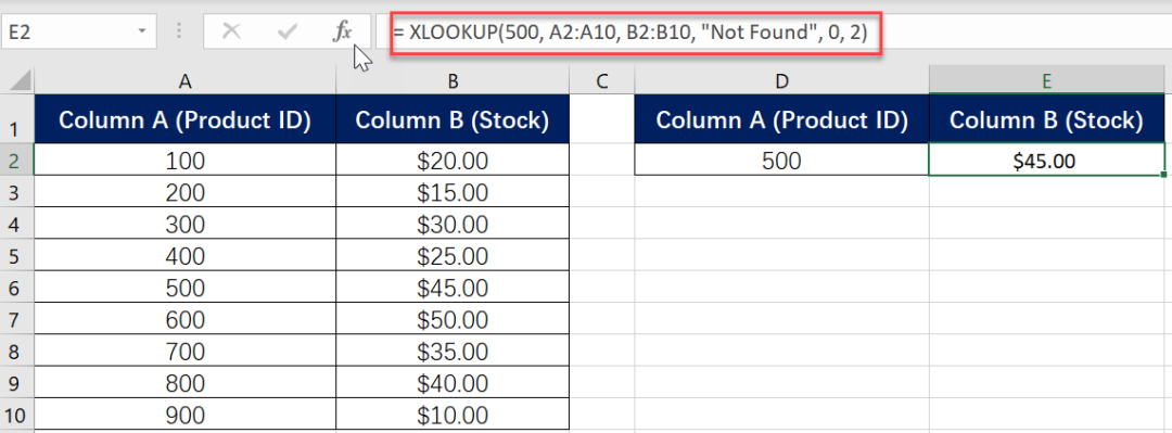 What is search mode in XLOOKUP function and how to use it? - howtouselinux