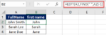 Extract text in Excel Using LEFT, MID, and RIGHT Functions - howtouselinux