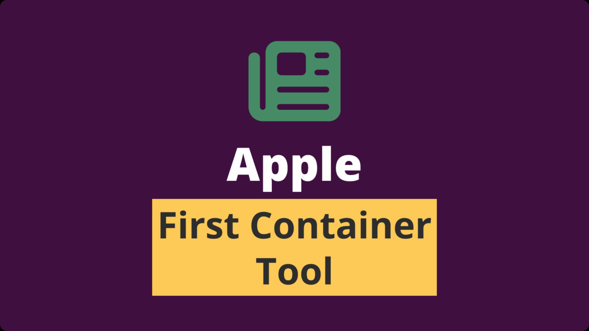Apple Built a New Container Tool for macOS — Here’s Why It Actually ...