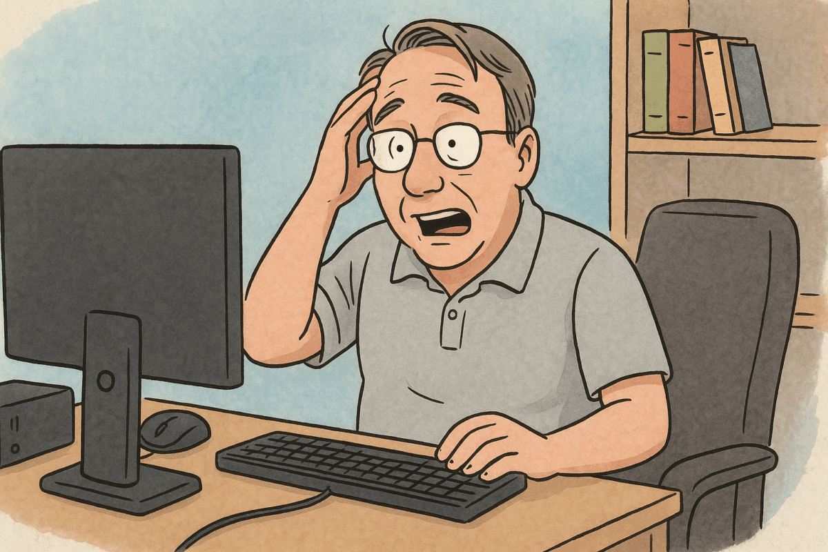 Linus Torvalds’ Monitor Went Black — and Accidentally Revealed His ...